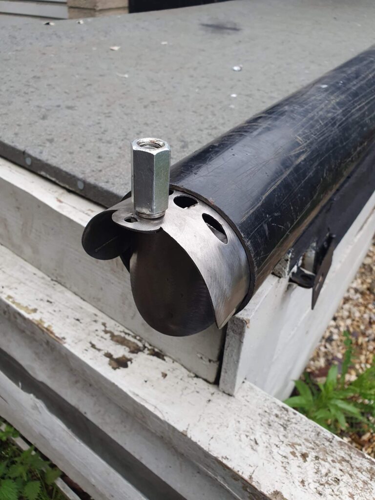 Ratblocker Drain Flap 4" 110mm non return valve for Rat Control in Sewers